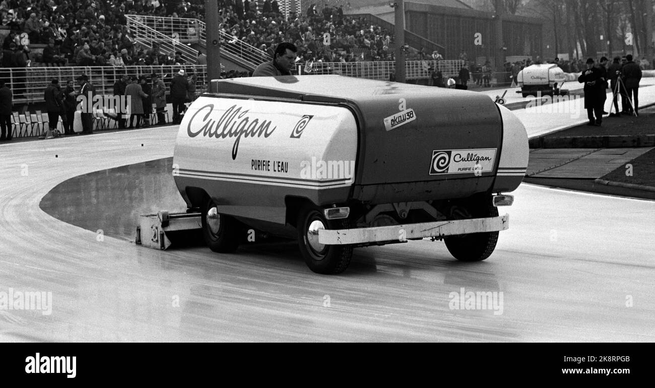 Grenoble, France 196802 Olympic winter games in Grenoble. Quick skates ...
