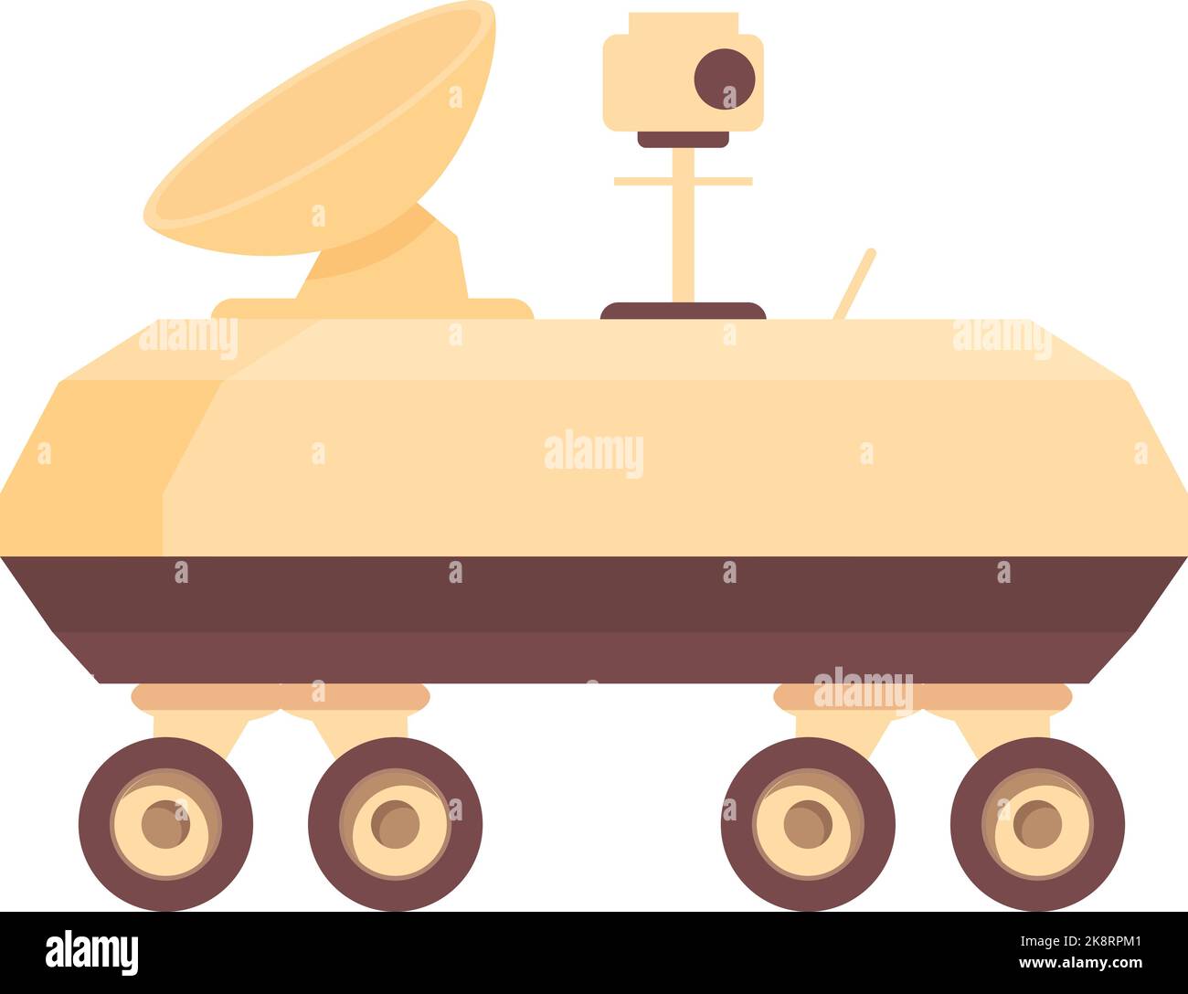 Rover station icon cartoon vector. Space base. Universe mars Stock ...