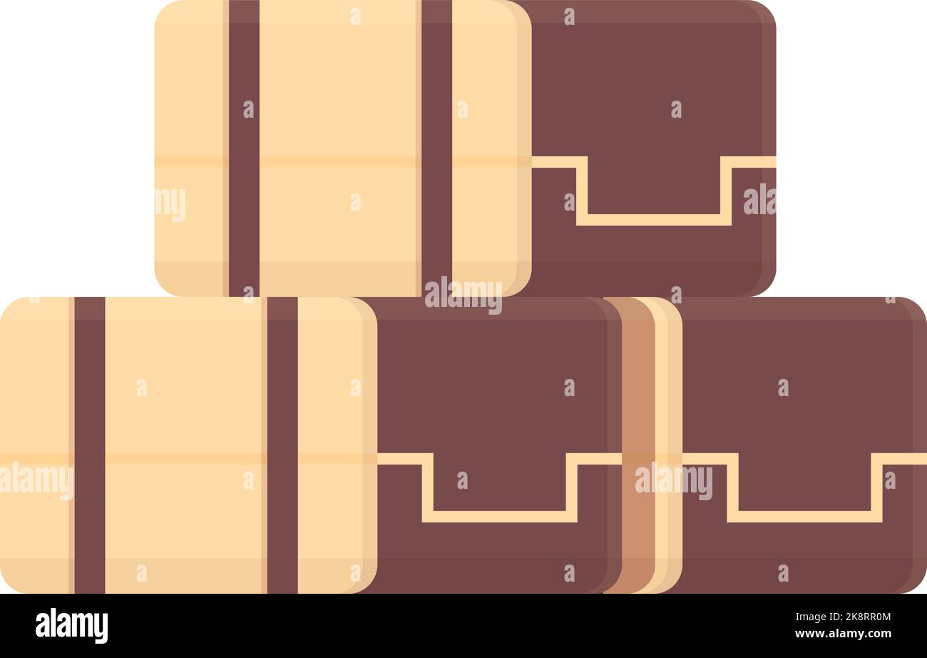 Space station box icon cartoon vector. Planet base. Colony surface ...