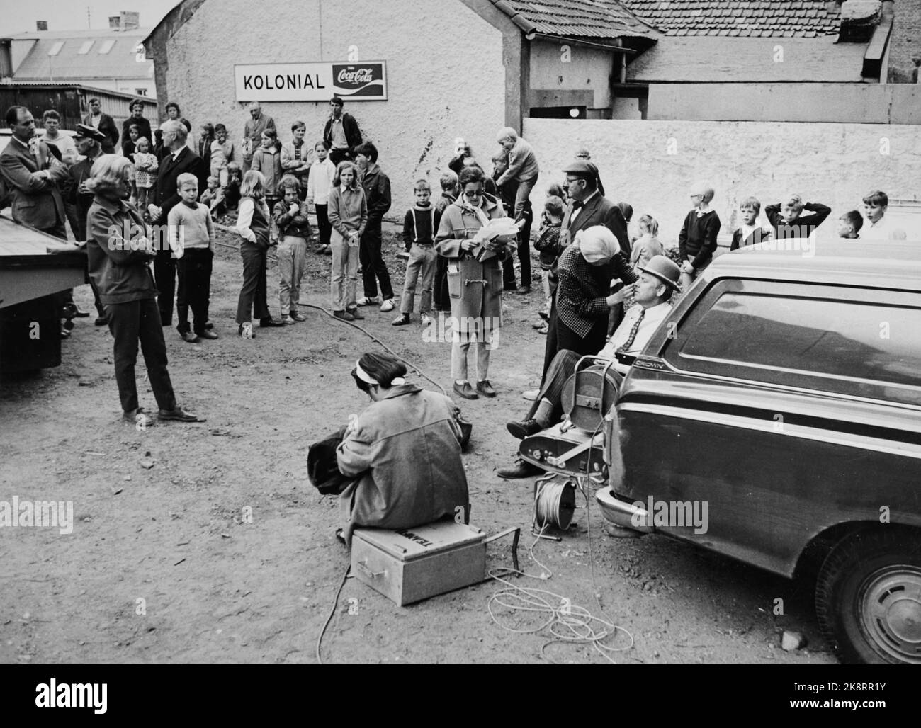 Oslo 1970 From the movie "Olsenbanden and Dynamite Harry". Egon Olsen ...