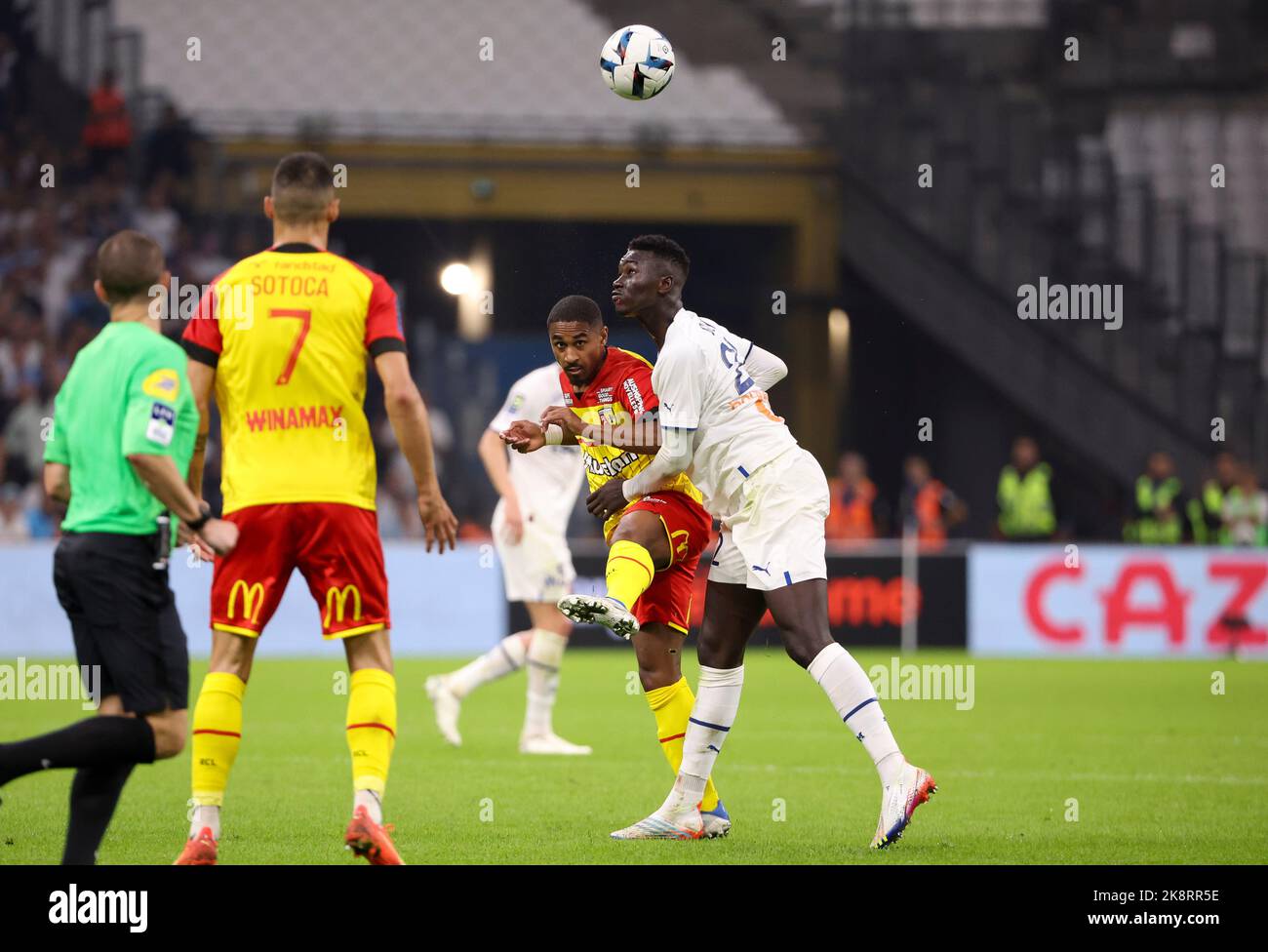 Pape Gueye of Marseille during the French championship Ligue 1 football ...