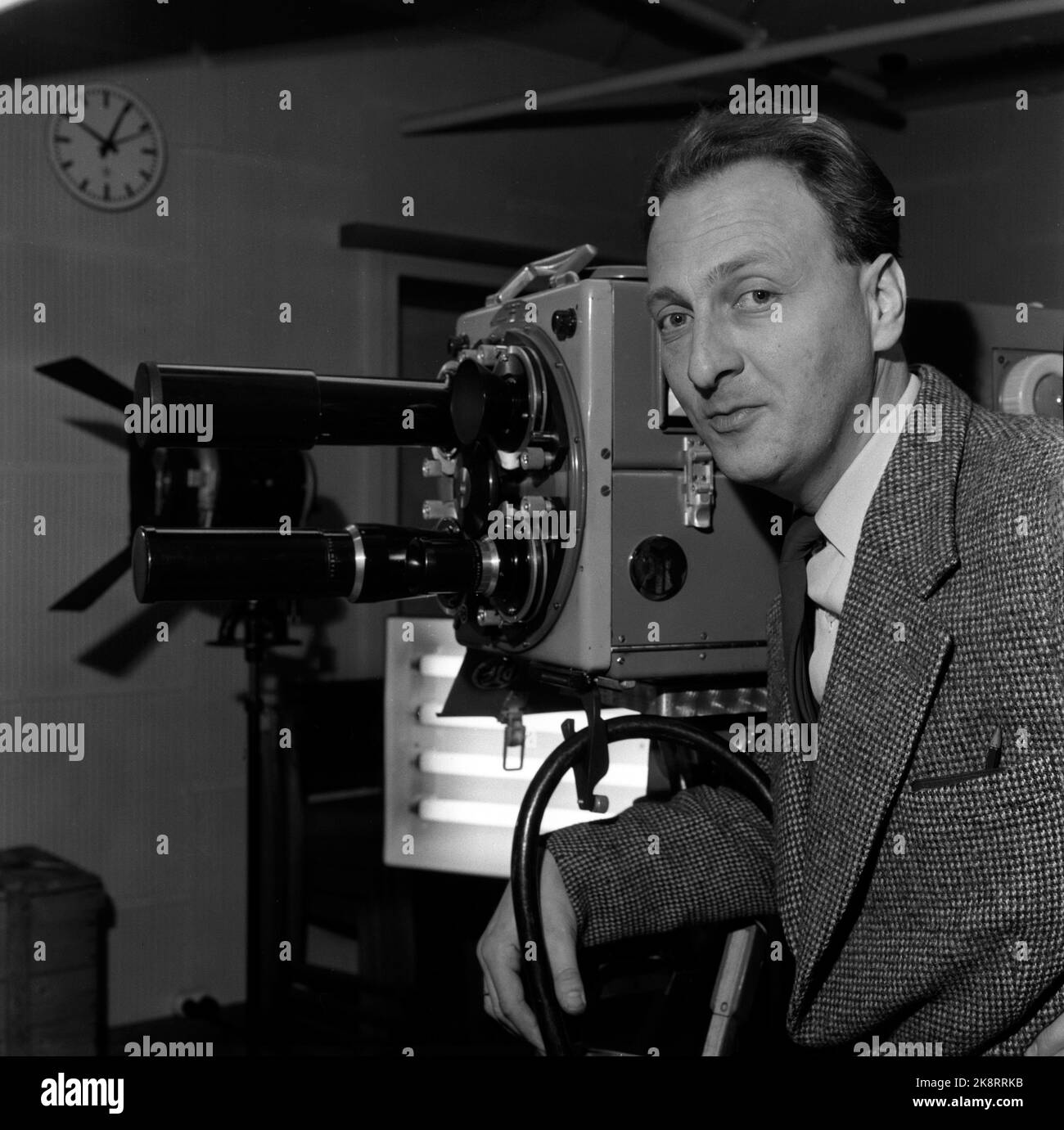Oslo December 1957: Television comes! The Storting decided on June 23 ...