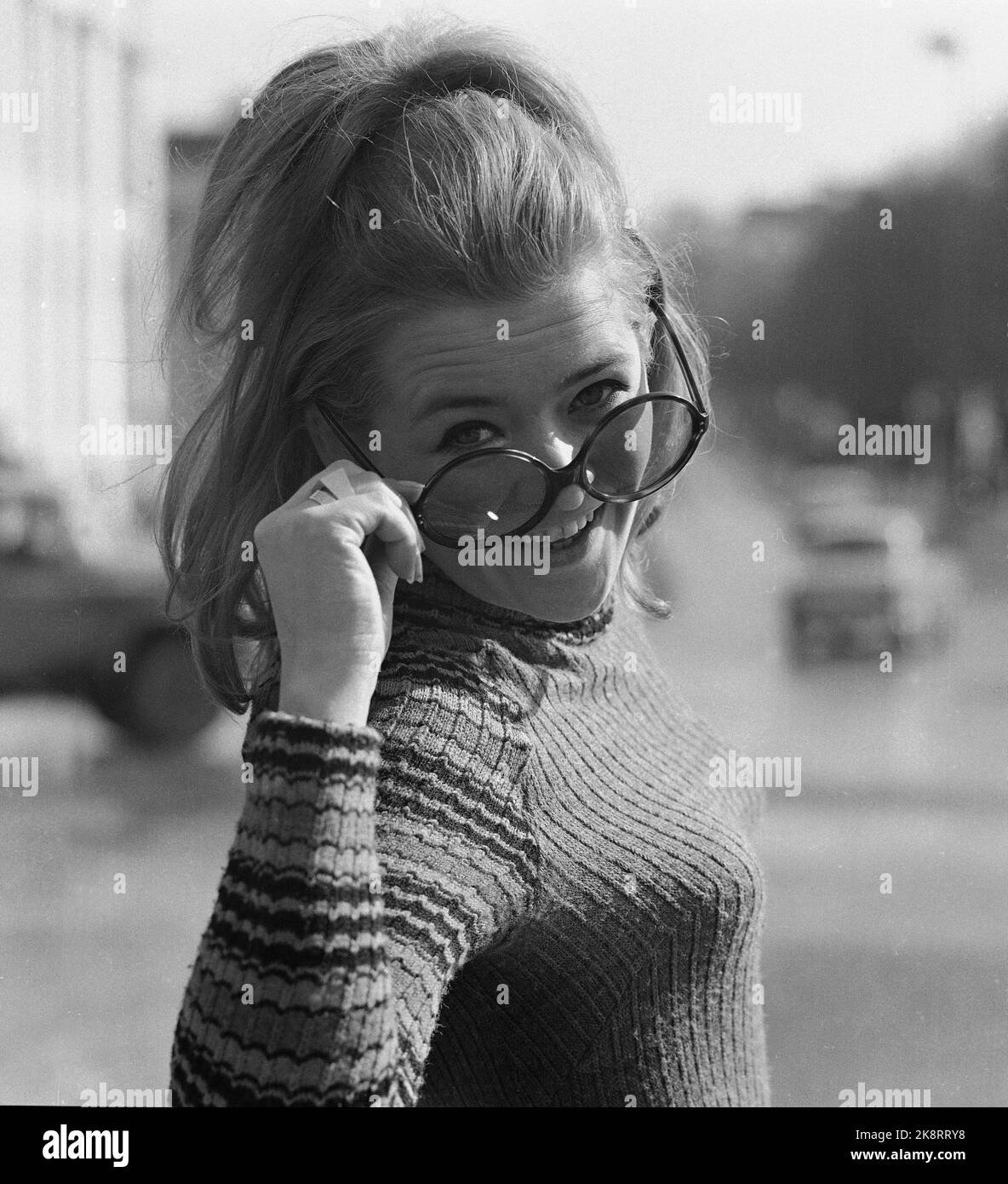 Oslo 19690320 Artist Kirsti Sparboe will represent Norway in the ...