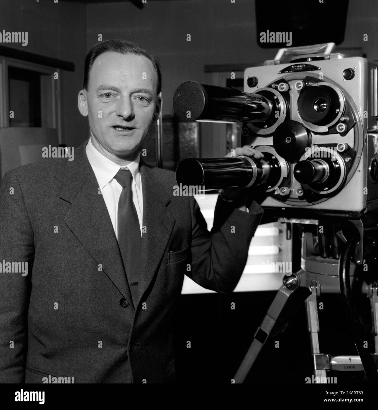 1960 test broadcasts are ongoing hi-res stock photography and images ...