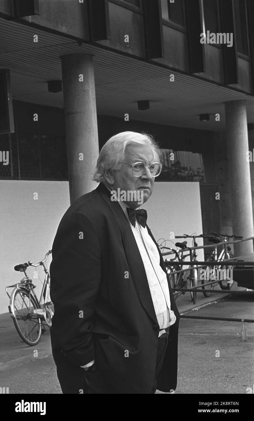 Bergen June 17, 1993. The Grieg anniversary. Edward Grieg would have ...