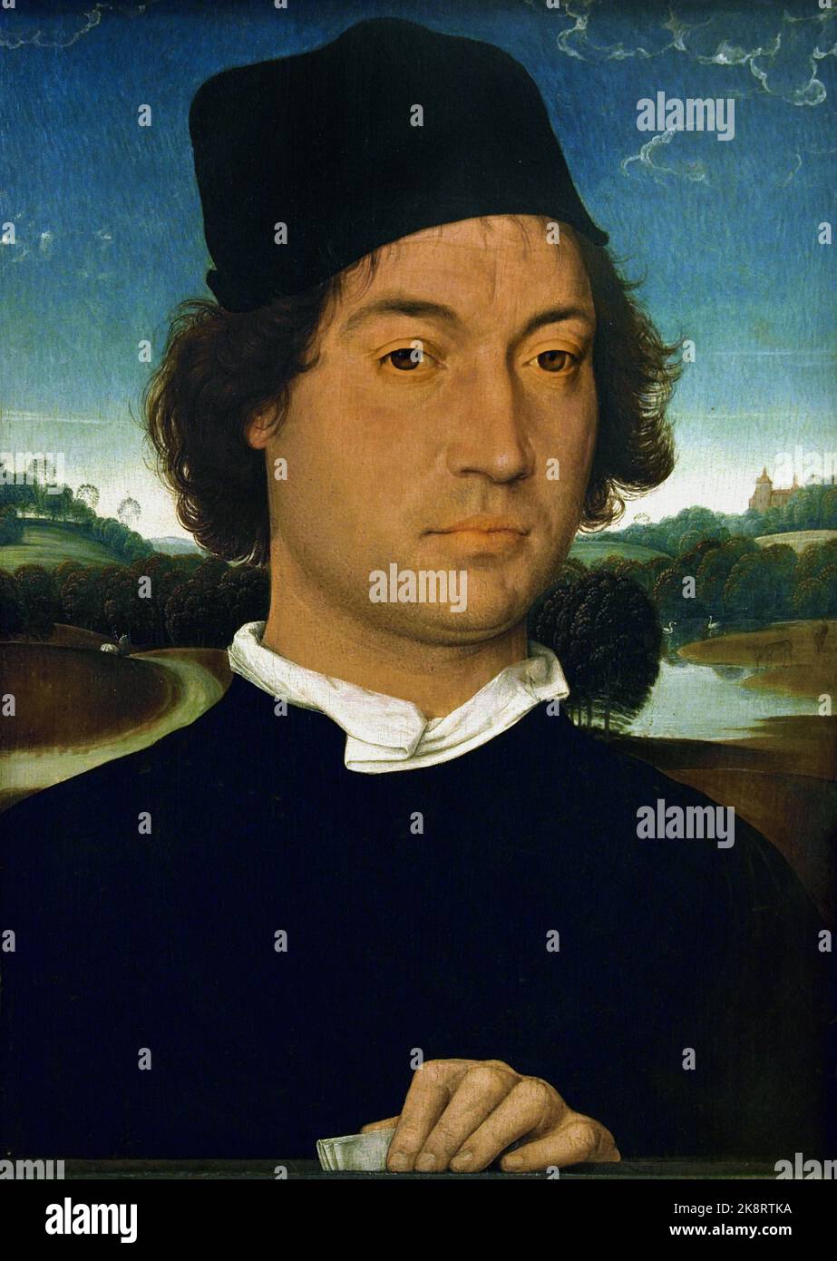 Hans Memling ( Memlinc ) 1430 – 1494 German Germany , Portrait of an ...