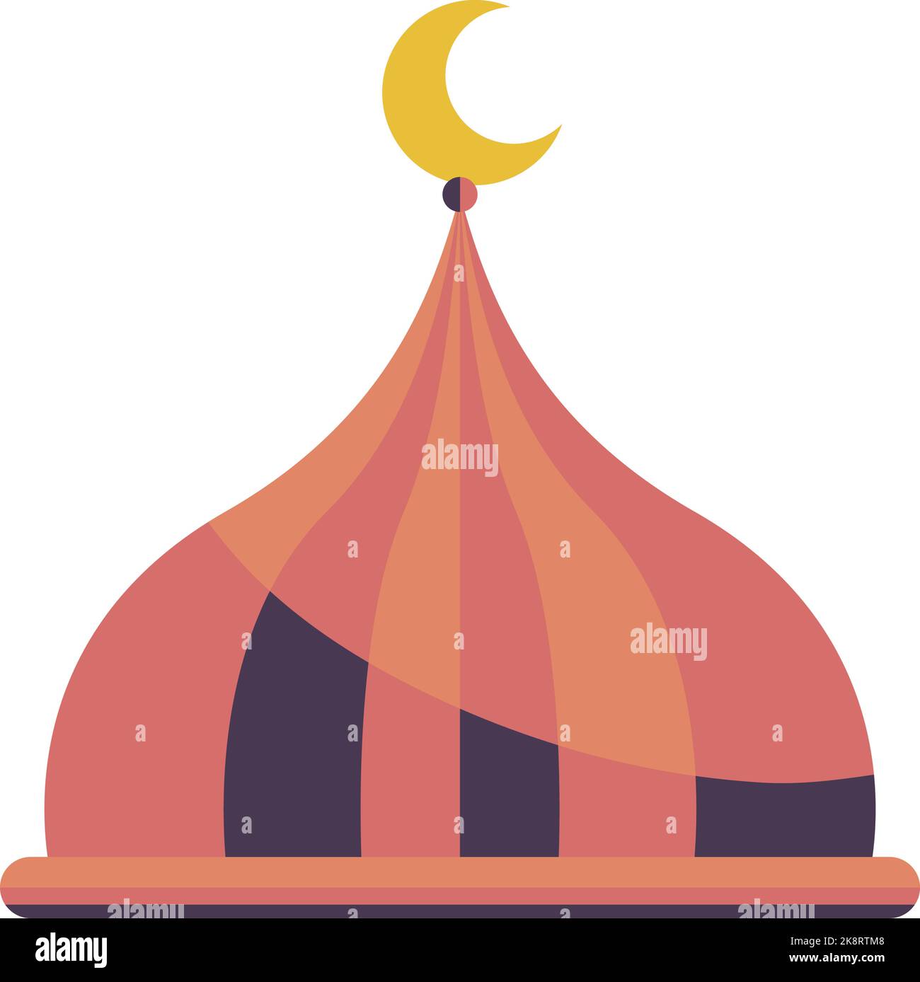 mosque roof muslim culture icon Stock Vector Image & Art - Alamy