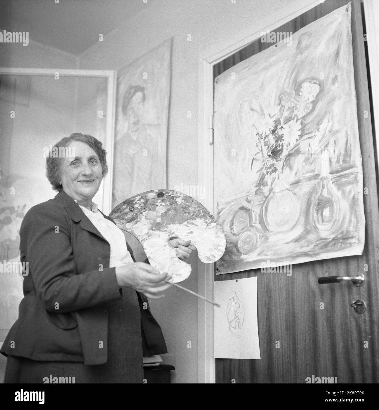 Birgit Abrahamsen, painter and illustrator. 1879-1961 Pupil of Harriet ...