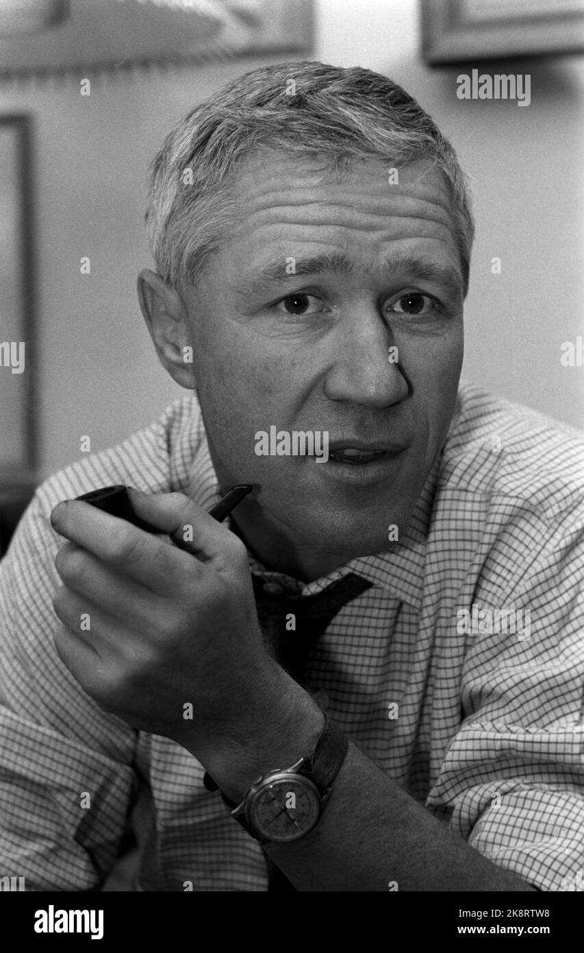 1959 kjell aukrust in his home here he pipe currently hi-res stock ...