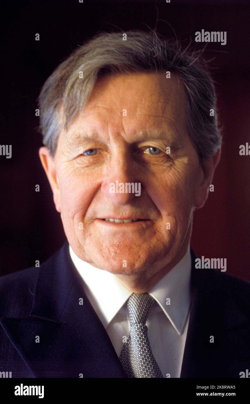 Oslo 19851219 portrait of actor jack fjeldstad photo hi-res stock ...