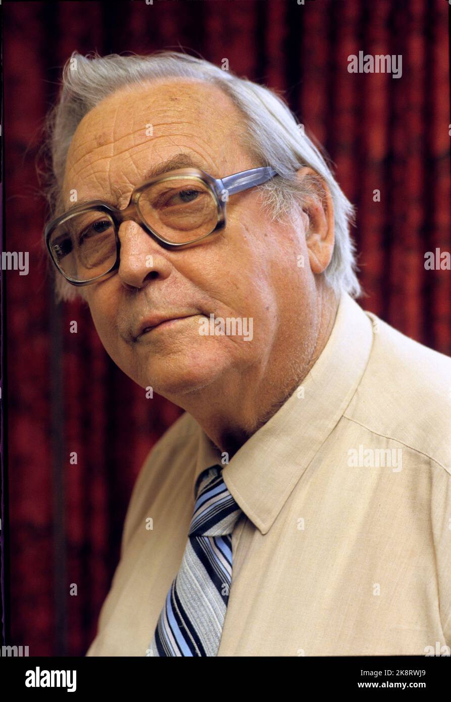 Oslo 19850905 gisle straume hi-res stock photography and images - Alamy