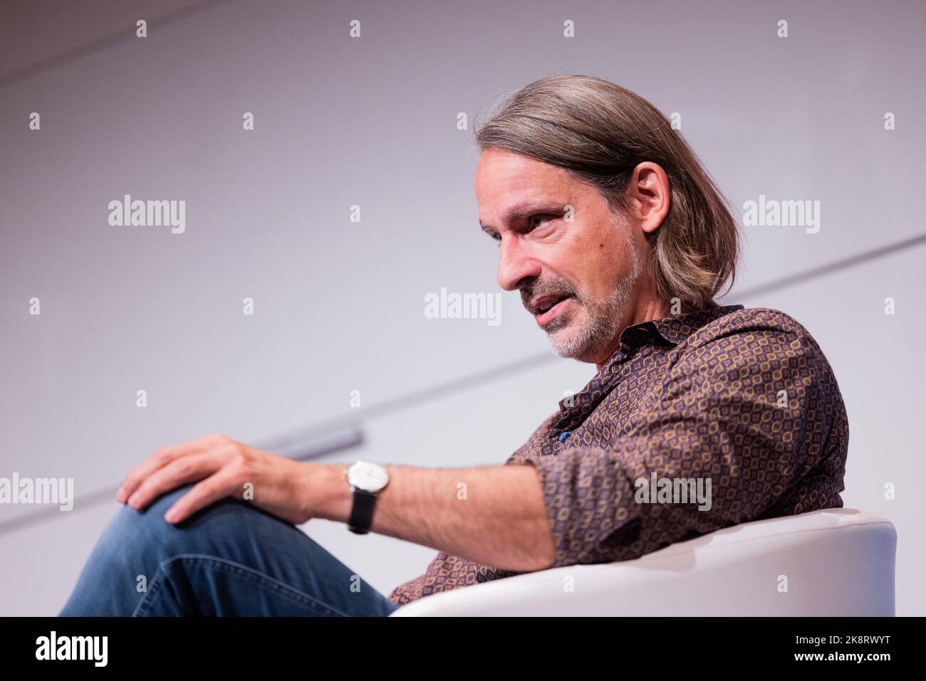 Cologne, Germany. 24th Oct, 2022. Richard David Precht, philosopher and ...