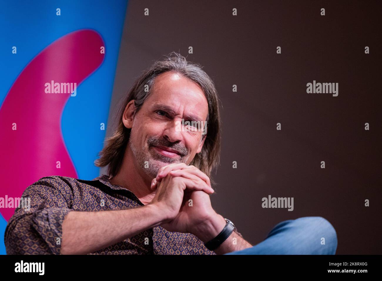 Cologne, Germany. 24th Oct, 2022. Richard David Precht, philosopher and ...