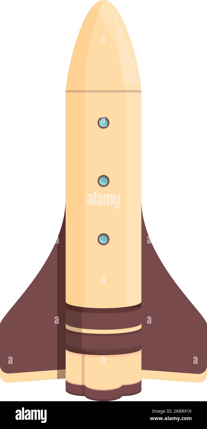 Rocket space icon cartoon vector. Base planet. Future mars Stock Vector ...