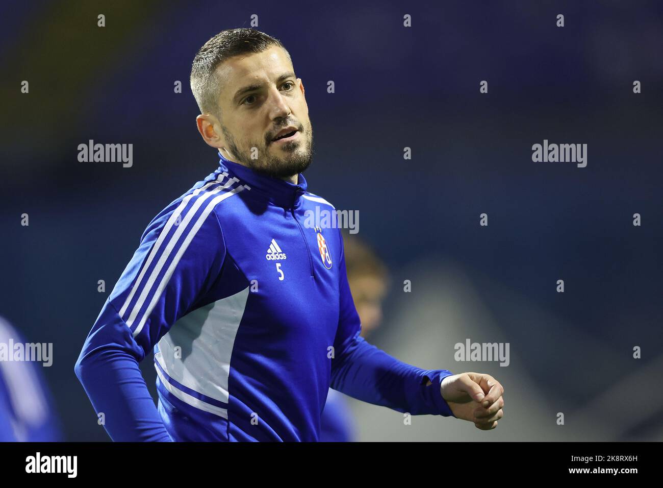Arijan Ademi of Dinamo Zagreb during a training session at Maksimir ...