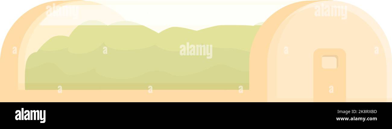 Space base icon cartoon vector. Future planet. Galaxy station Stock ...