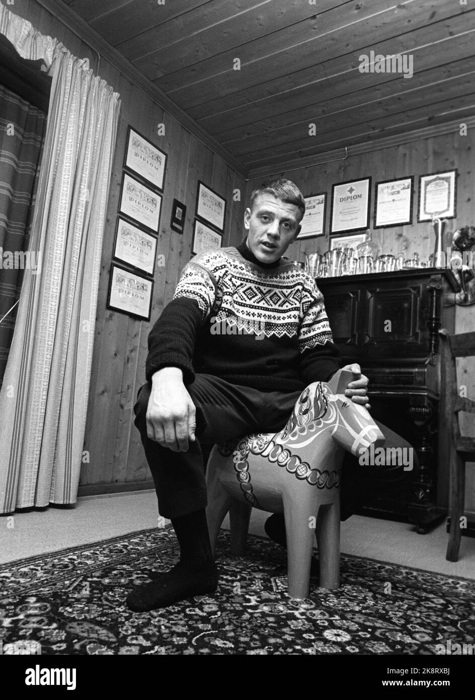 Dala horses Black and White Stock Photos & Images - Alamy