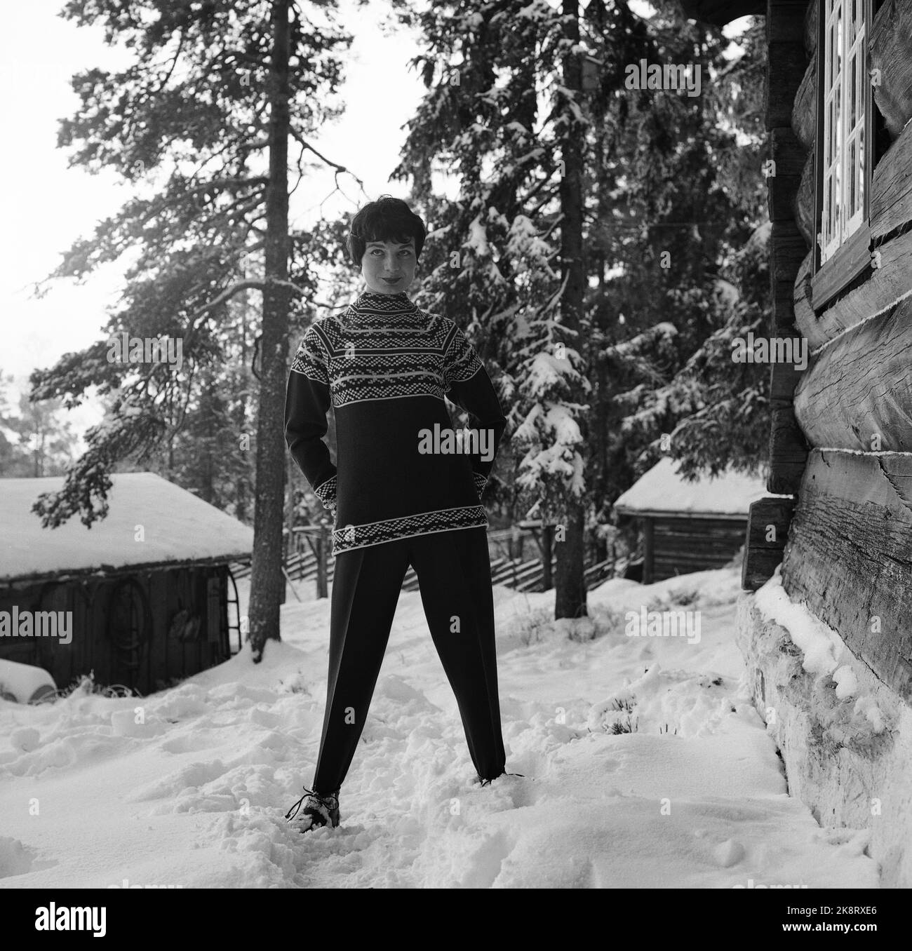 December 1956 Black and White Stock Photos & Images - Alamy