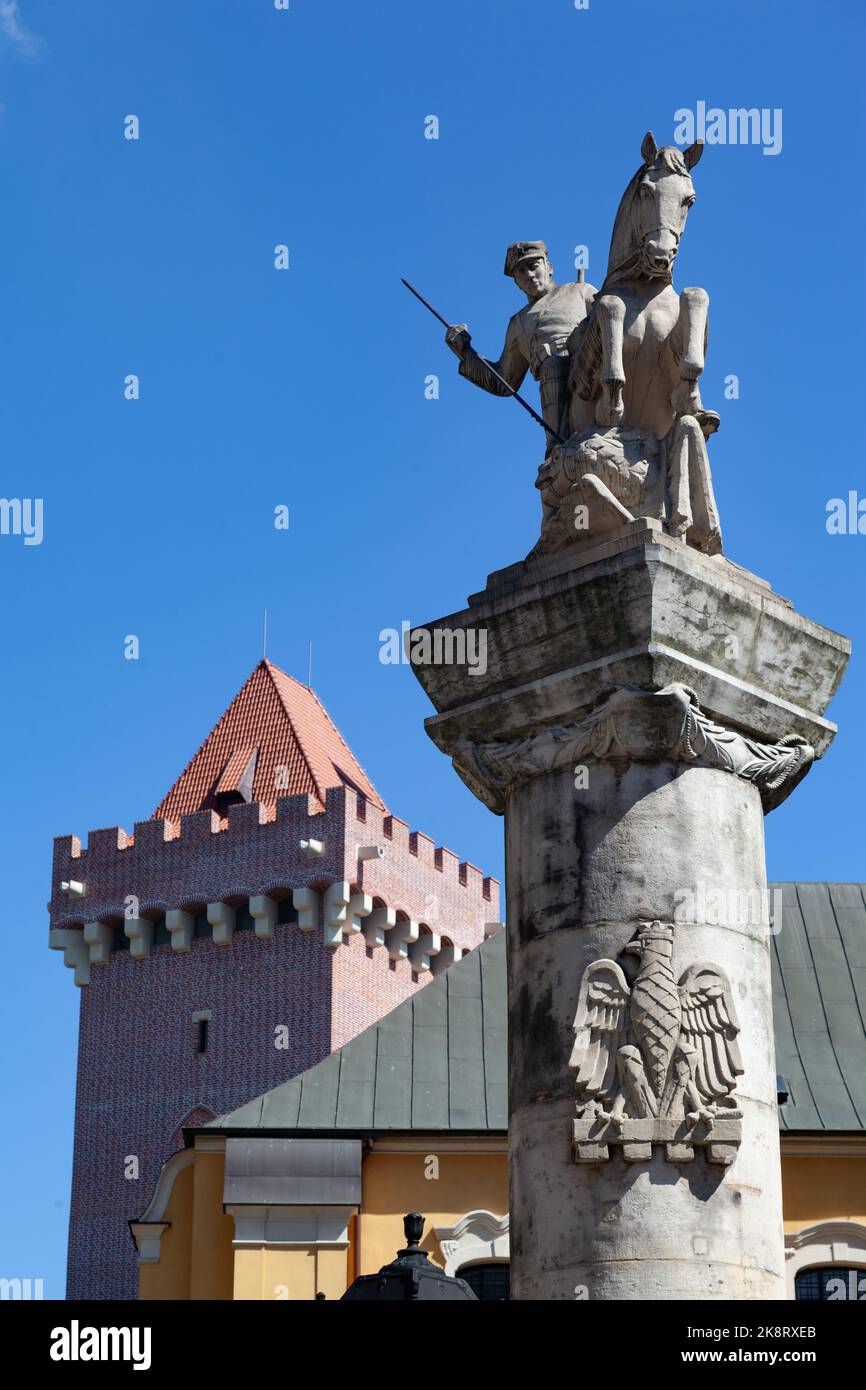 15th poznan uhlans regiment monument hi-res stock photography and ...