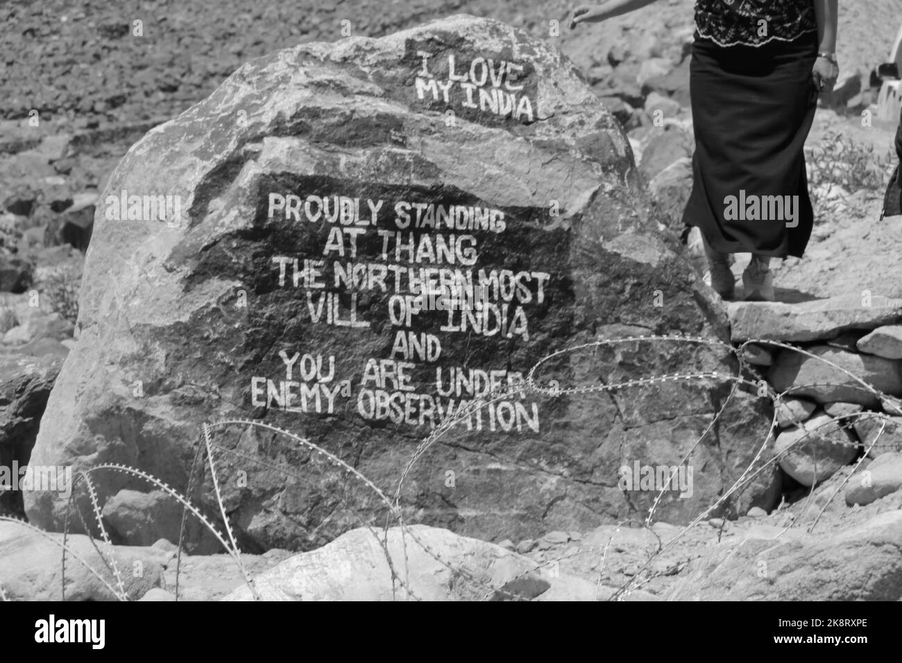 India danger Black and White Stock Photos & Images - Alamy