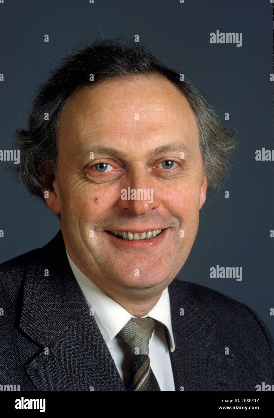 Oslo november 1985 storting representative harry danielsen hi-res stock ...