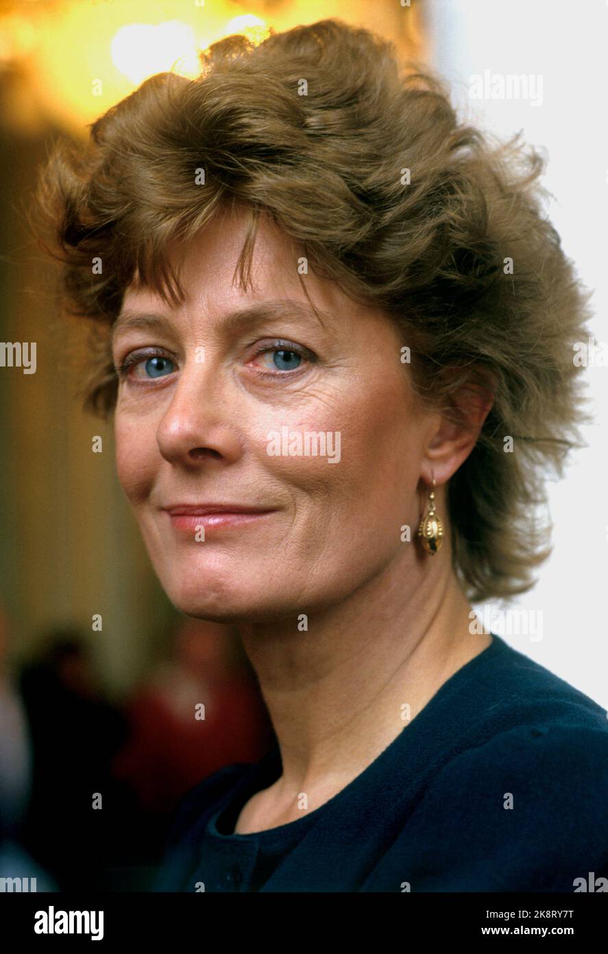 Actor vanessa redgrave from england visits norway photo hi-res stock ...