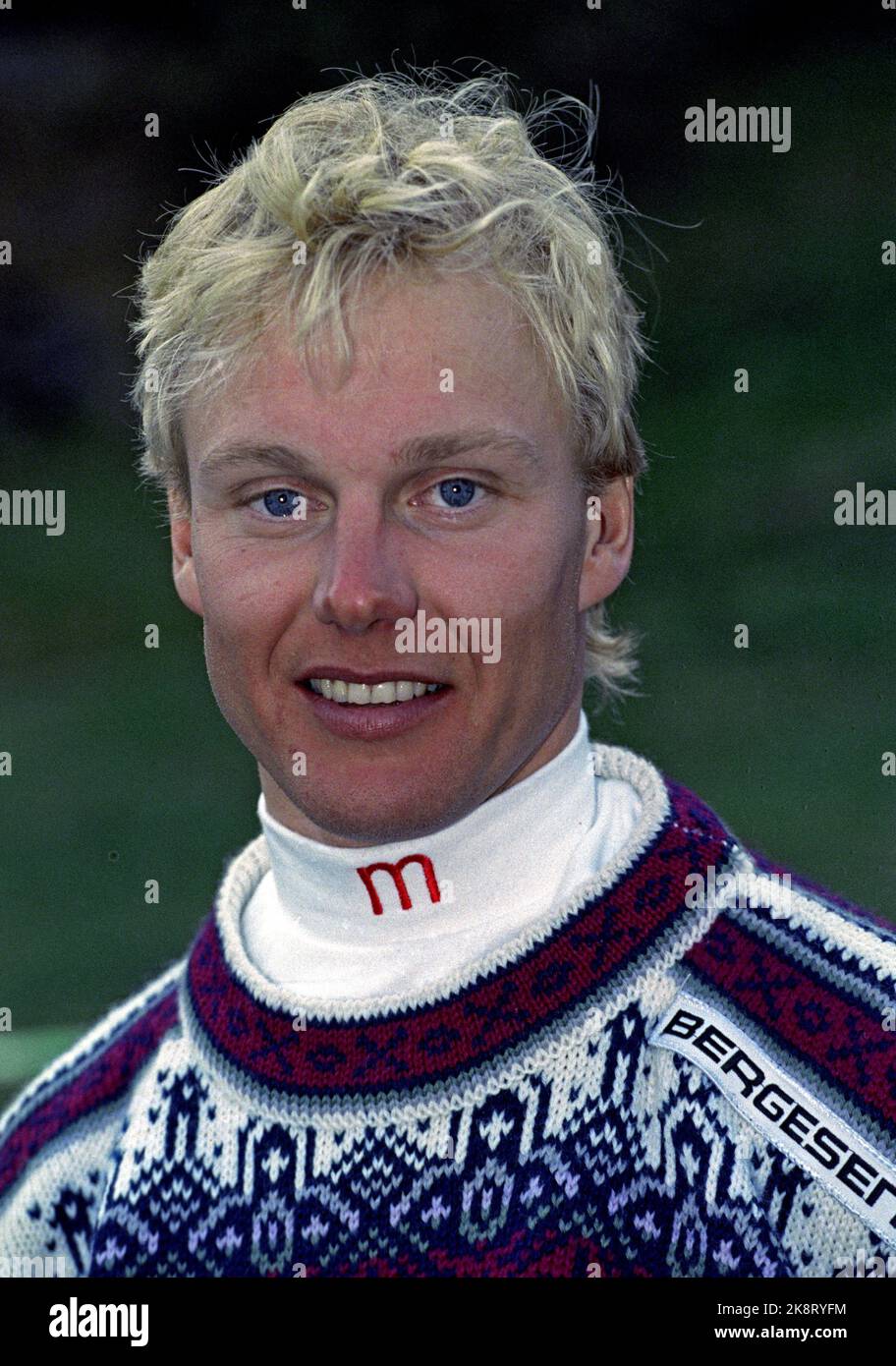 Tor richardsen ntb alpine alone portrait hi-res stock photography and images - Alamy