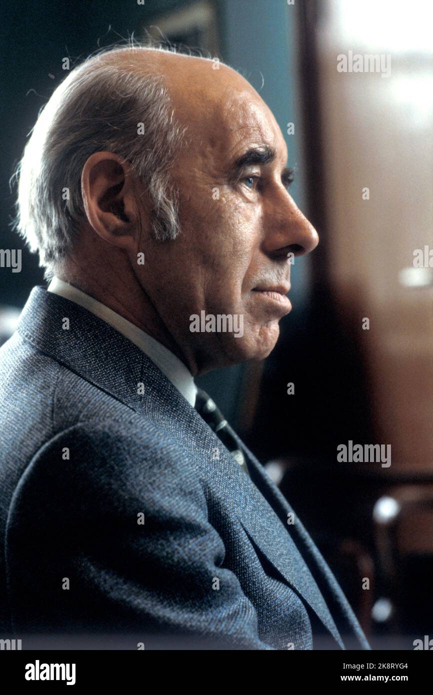 Norwegian politician a hi-res stock photography and images - Alamy