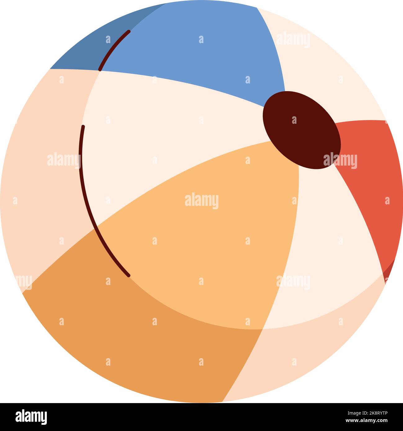 balloon beach plastic toy icon Stock Vector Image & Art - Alamy