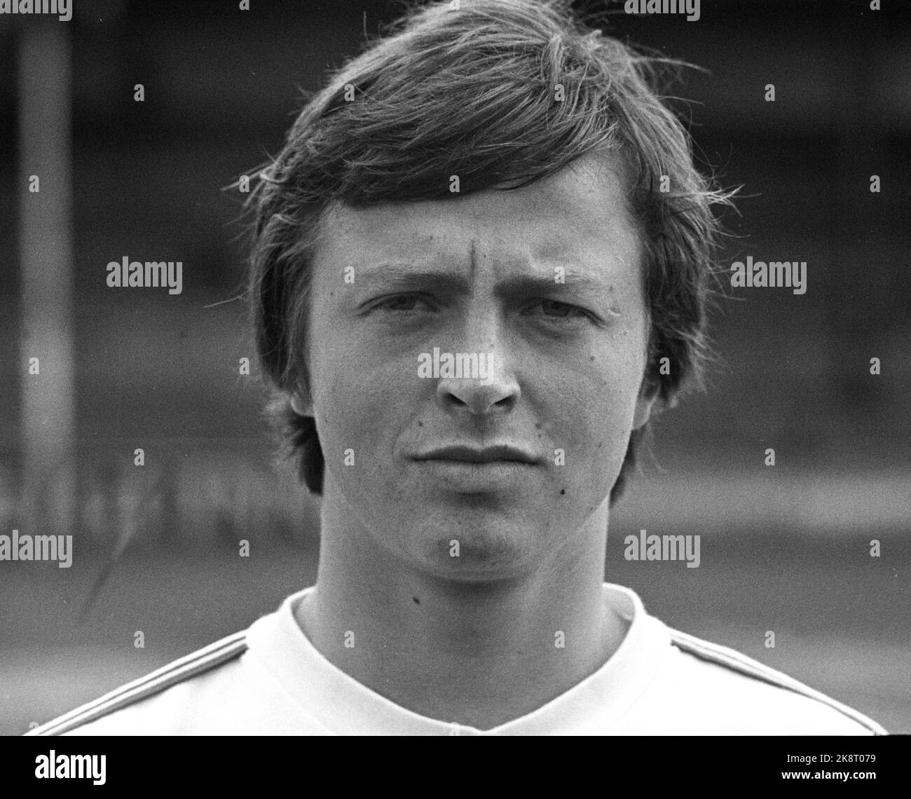1979 footballer arne erlandsen represents the norwegian national team ...