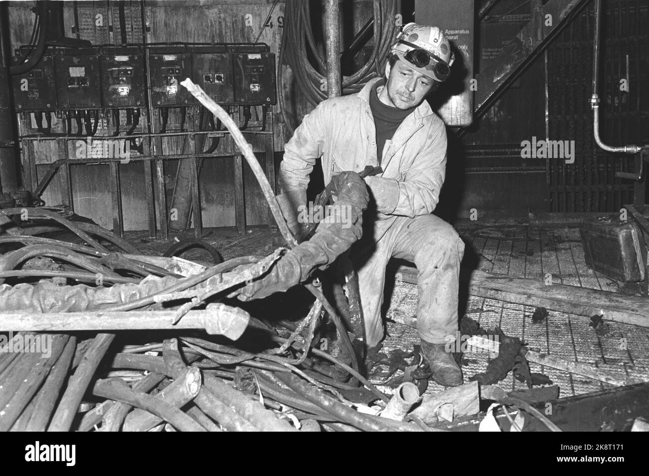 North Sea 19780410: Accident at the oil rig Statfjord A on February 26 ...