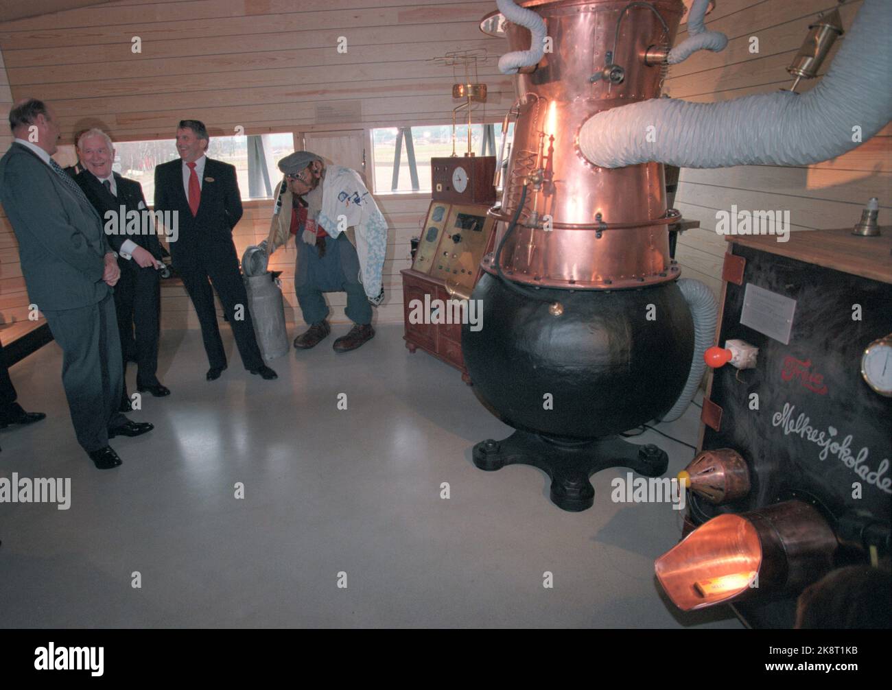 Alvdal. Opening of the Aukrustsenteret in Alvdal. King Harald with ...