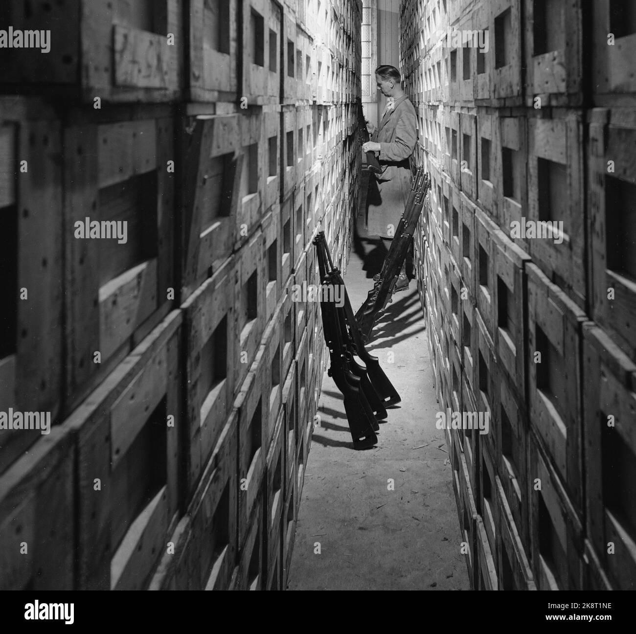 Norway 19500916 "Norway is preparing for armed peace" The pictures were ...