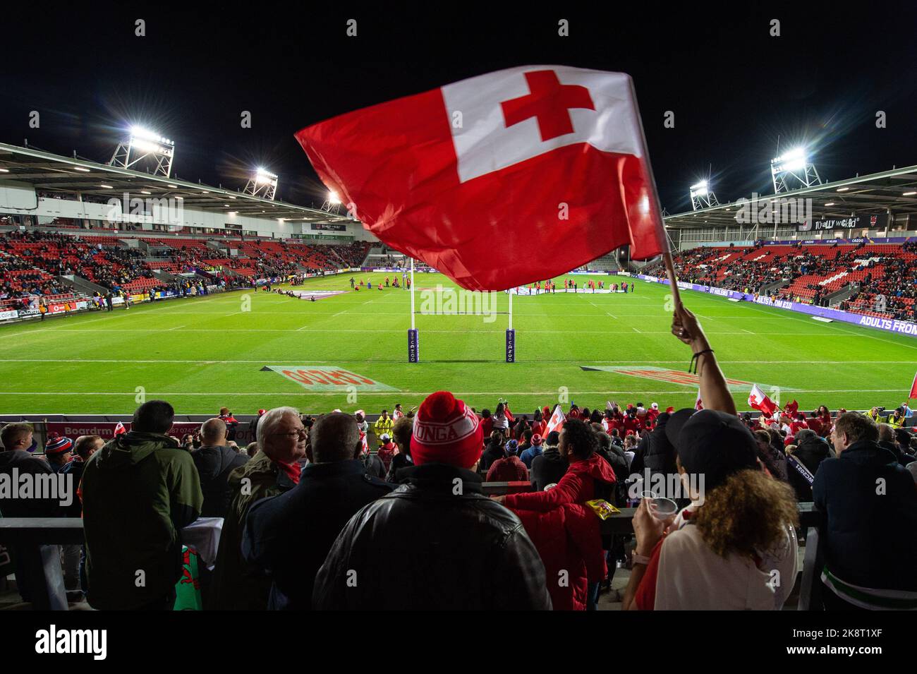 St. Helens, England - 24th October 2022 - Rugby League World Cup Tonga ...