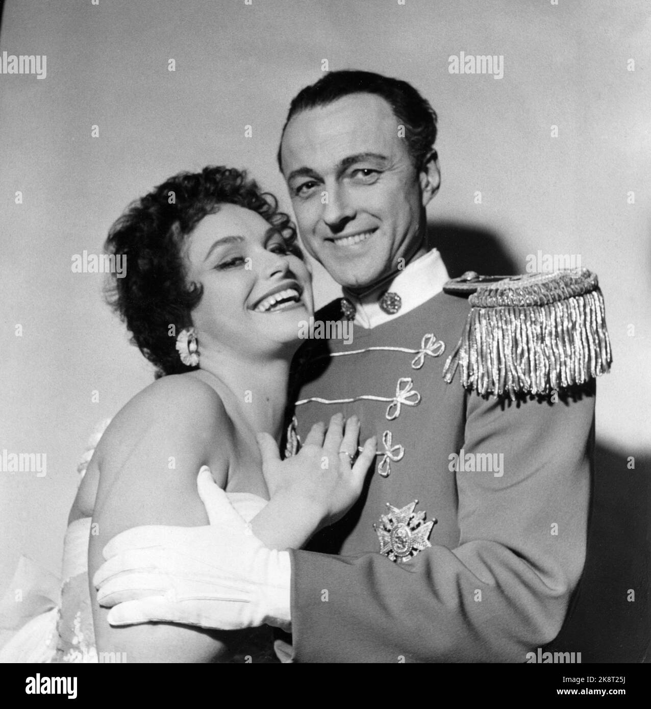 Oslo1957 - Actors Frank Robert and Ingerid Vardund together in the ...