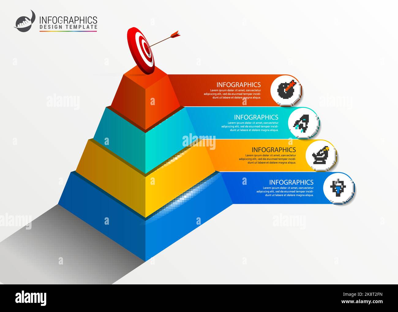 Can pyramid Stock Vector Images - Alamy