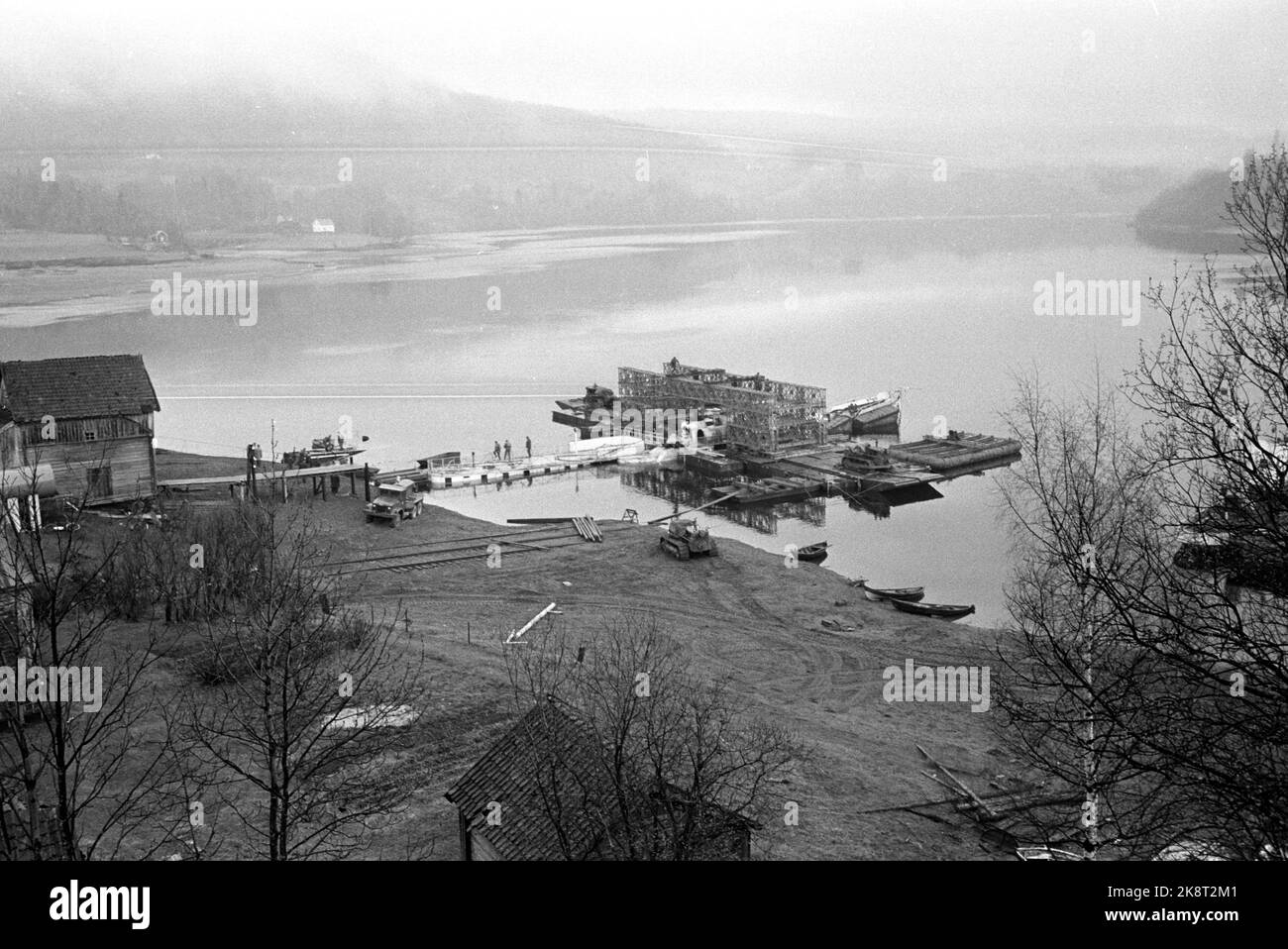 Minnesund May 1967 February 8, "Mjøsa's white swan", the 111 -year -old ...