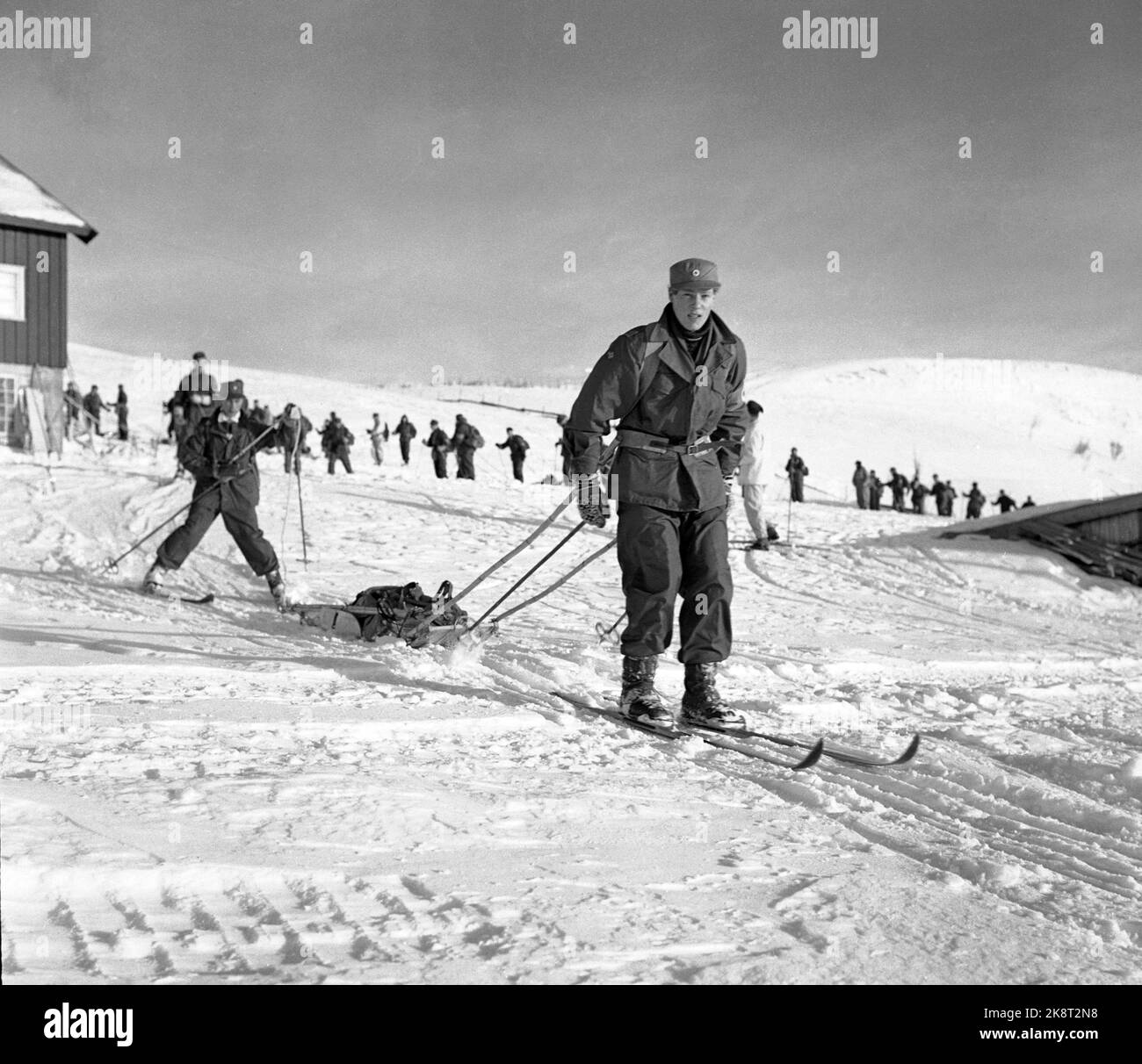 "Storefjell 25-30 January 1955. The Norwegian Red Cross Relief Corps ...