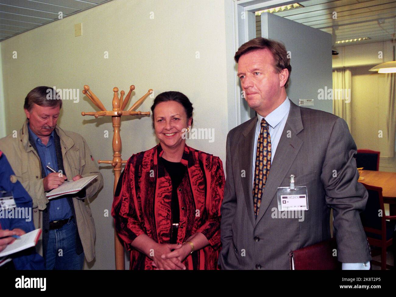Oslo May 2, 1997. Minister of Trade and Industry Grethe Knudsen Has ...