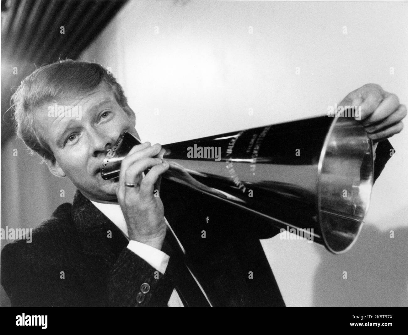 Oslo 19870915 The municipal elections. The Progress Party chairman Carl ...