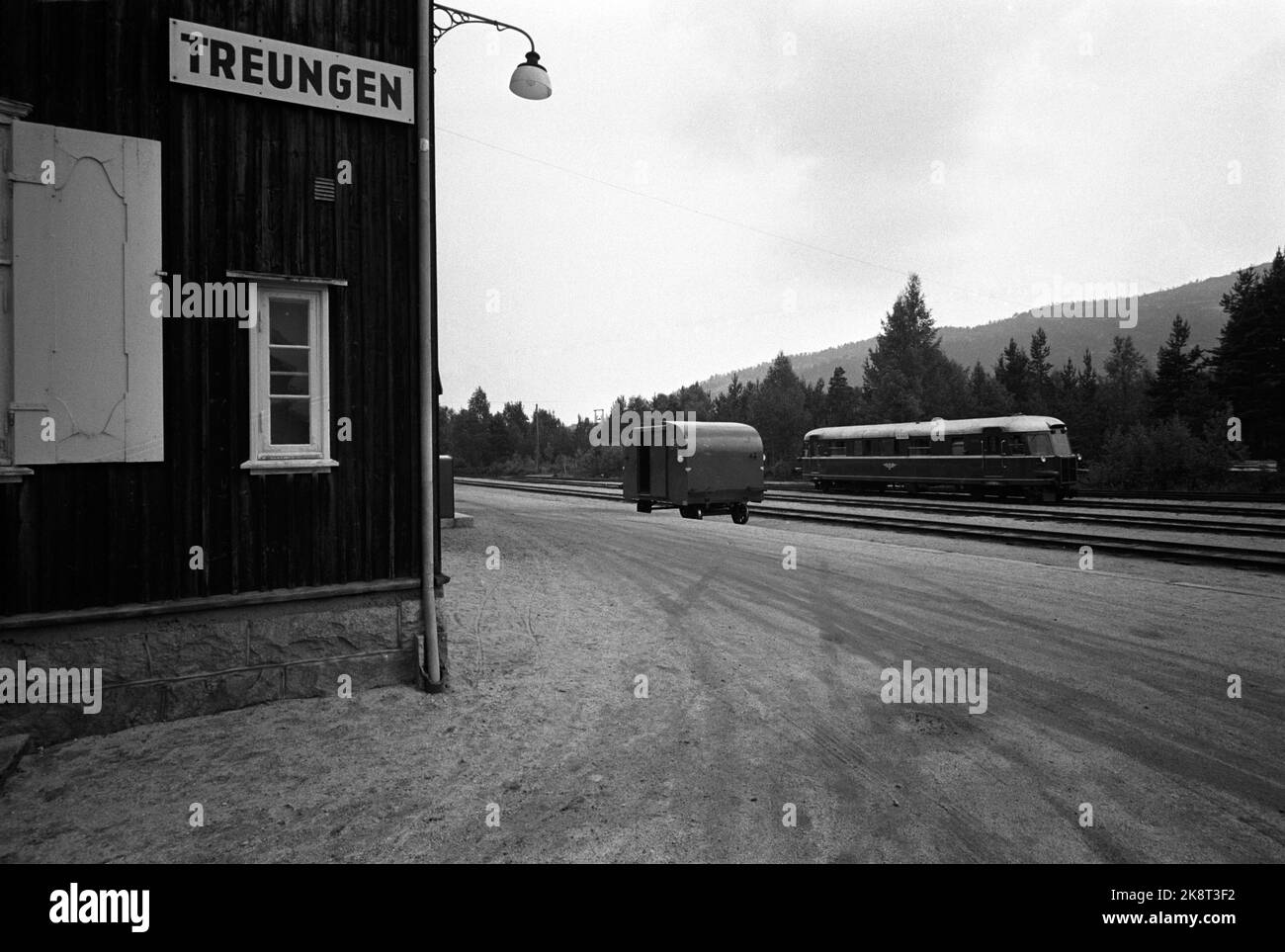 Nissedal July 31, 1965. Telemark. Søftestad Gruber, which has been in ...