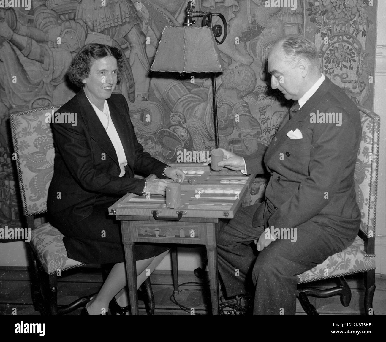 Oslo 19460920: US ambassador to Norway Charles Bay, probably ...