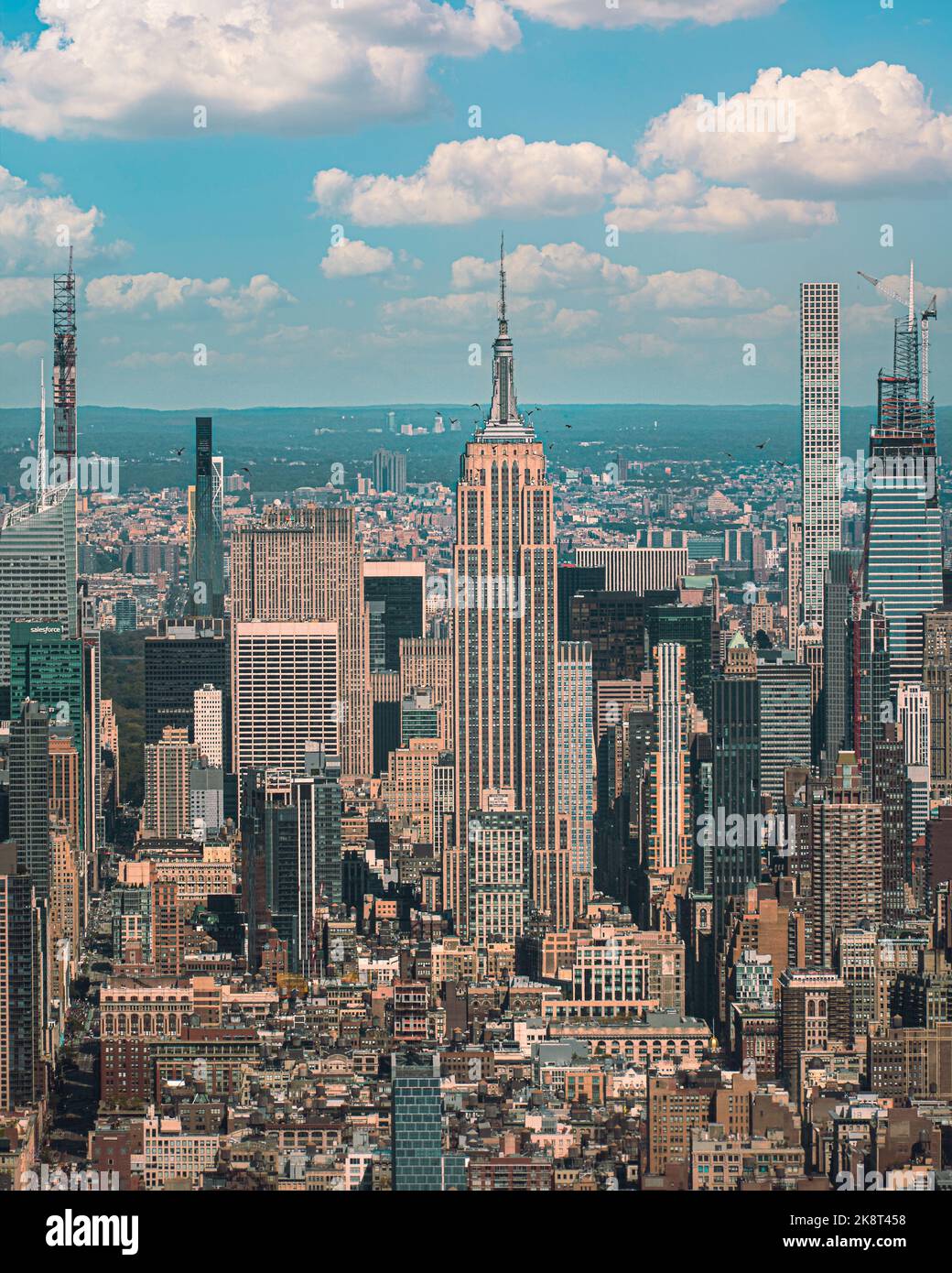 A vertical shot of the cityscape of New York Stock Photo - Alamy