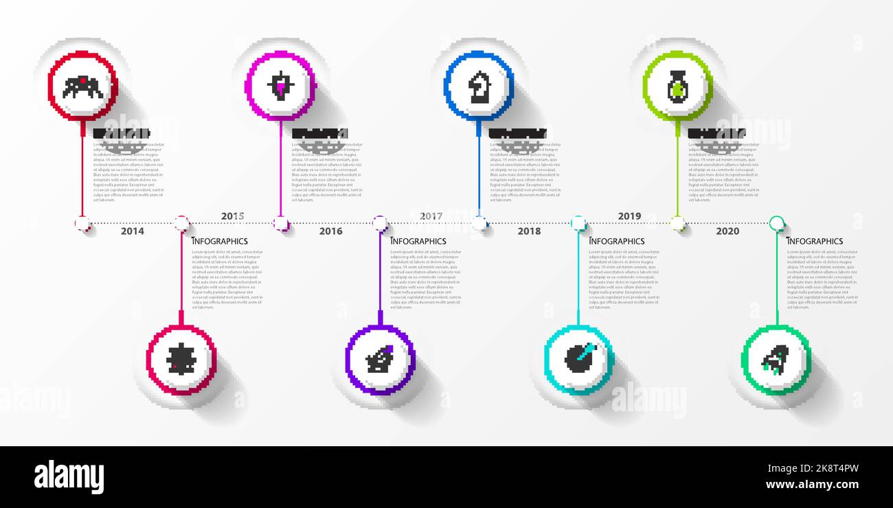 Science timeline Stock Vector Images - Alamy