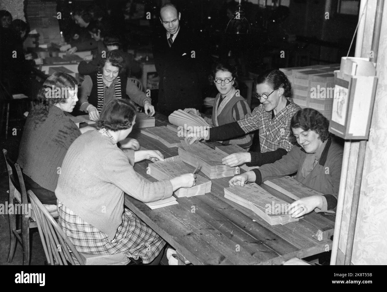 19411106: Rationing during World War II. Ration cards are printed and ...