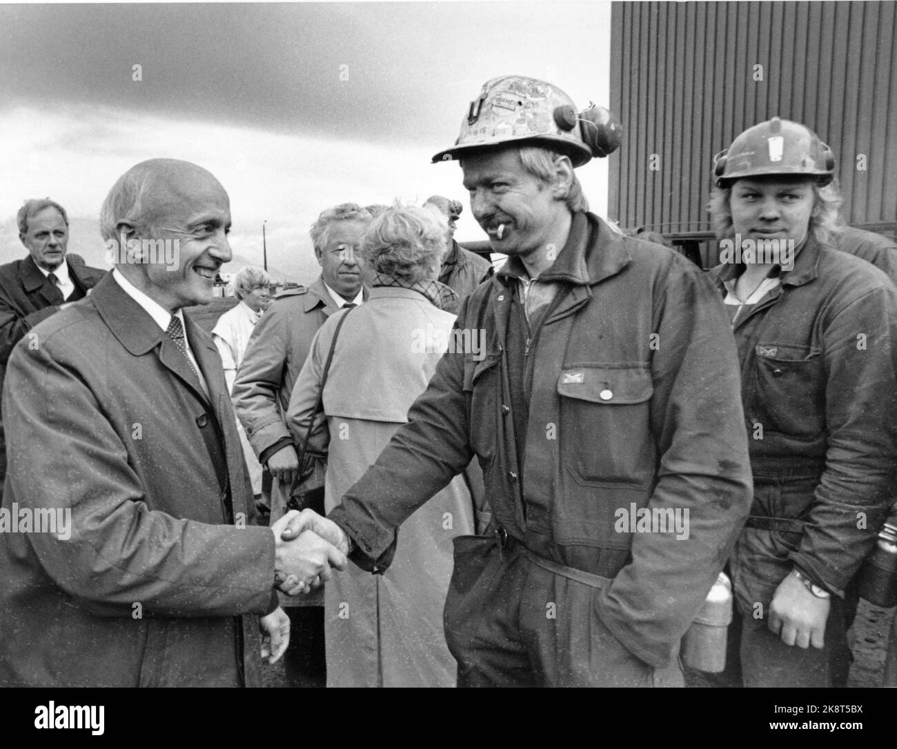 Svalbard 19850814: 60th anniversary for Norway's takeover of ...