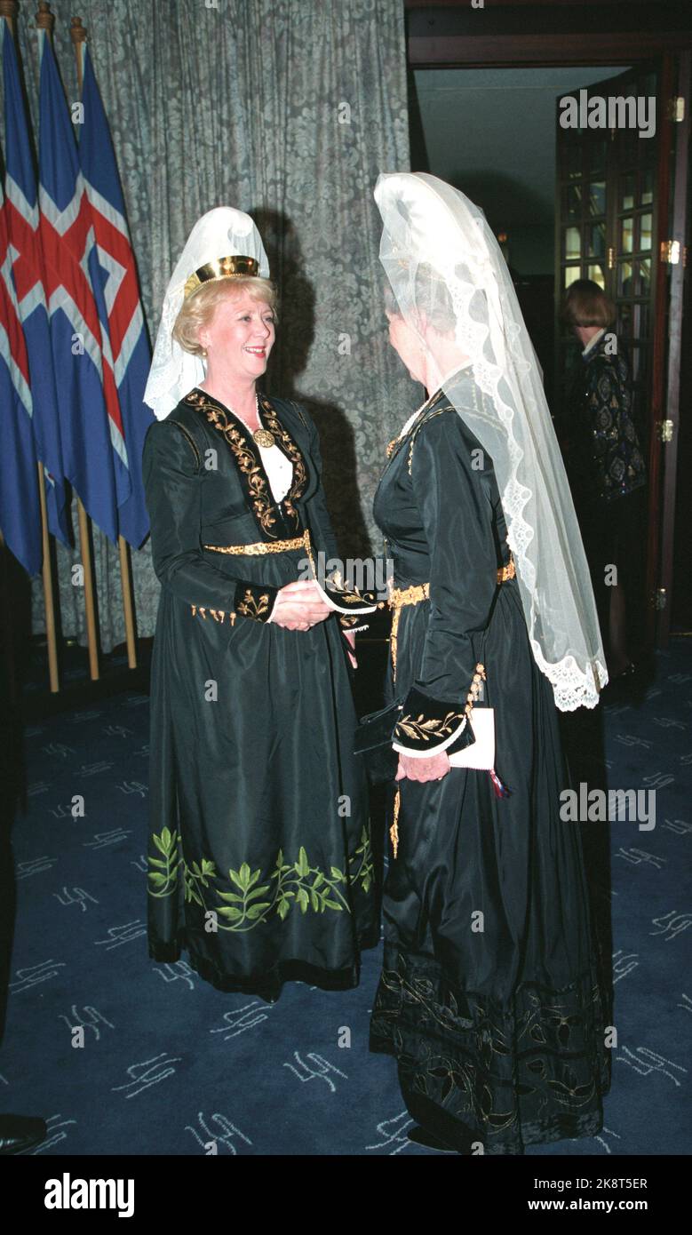 Iceland vigdís finnbogadóttir hi-res stock photography and images - Alamy