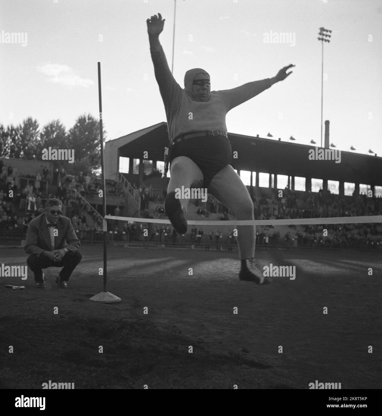 Oslo 1954 - "Autumn Parade" at Bislett. Arranged by the Norwegian ...