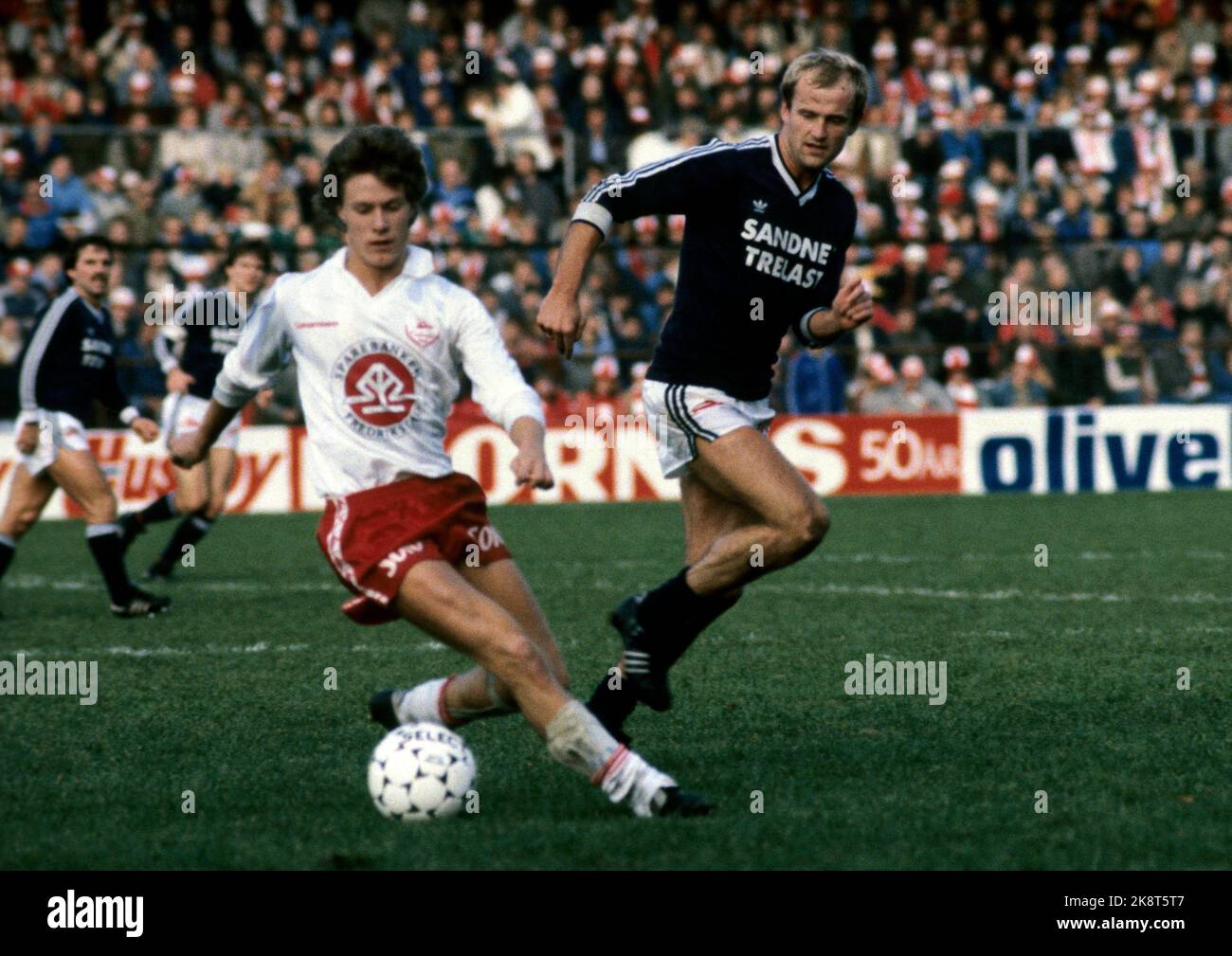 Cup final 1984. Fredrikstad - Viking (3-2). Ullevaal Stadium. (2nd cup ...