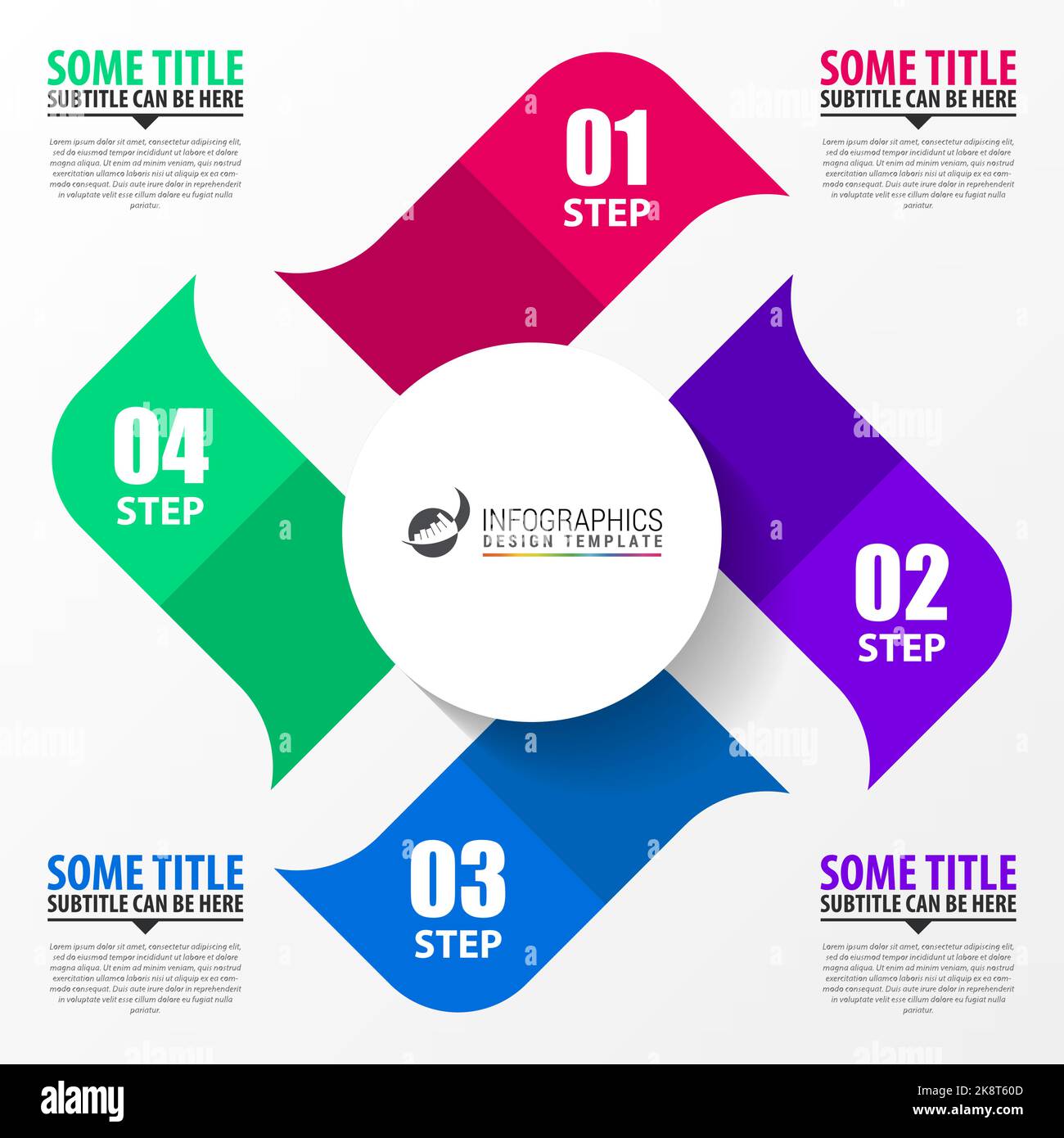 Infographic design template. Creative pyramid with 4 steps. Can be used ...